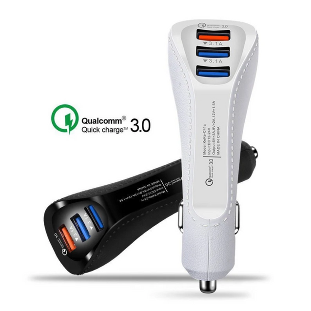 Car charger 15W (QC3.0) Tech Hub Fiji